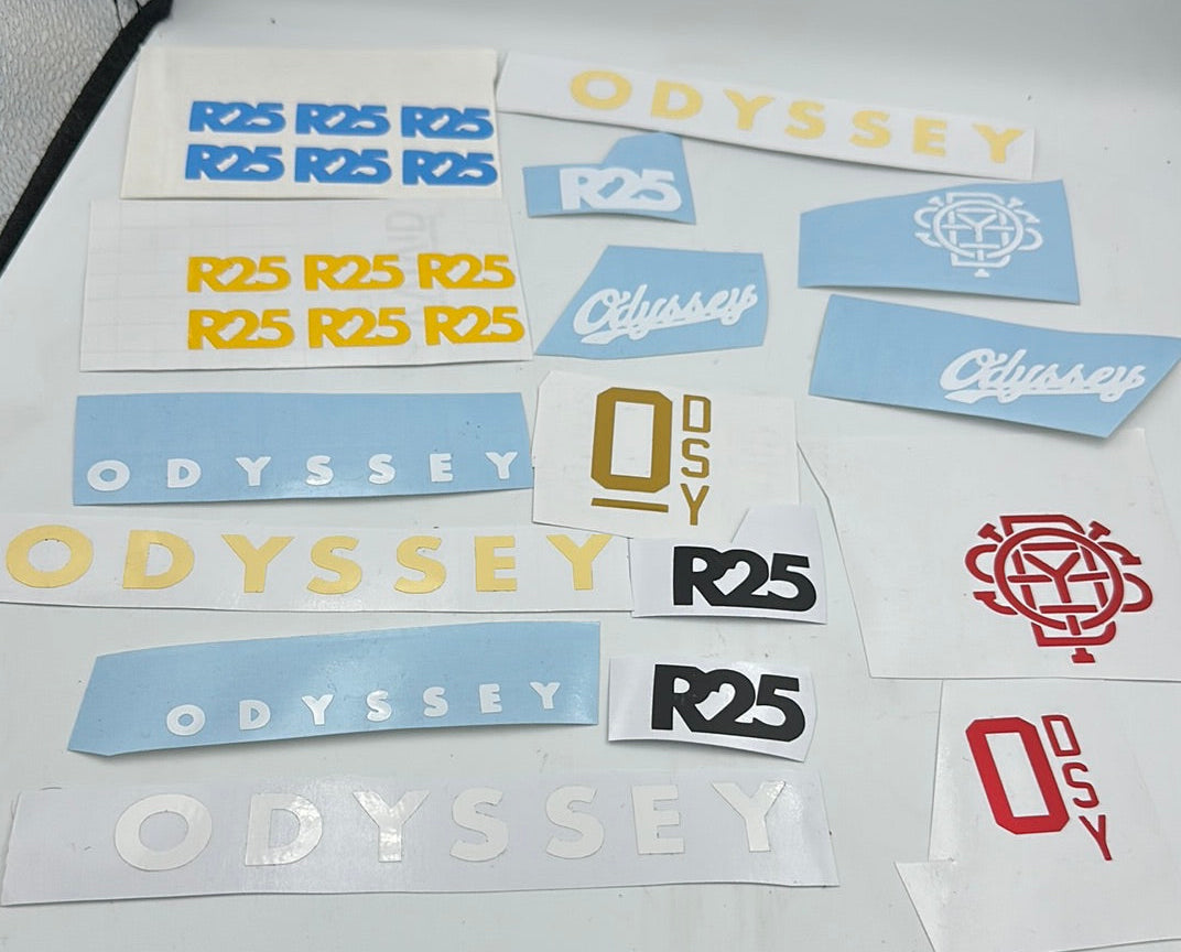 Odyssey Replica Stickers/Vinyl – Harvester Bikes