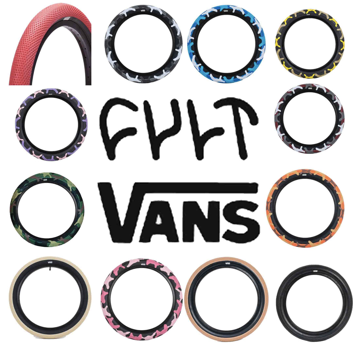 Cult x Vans Tire 20" – Harvester Bikes