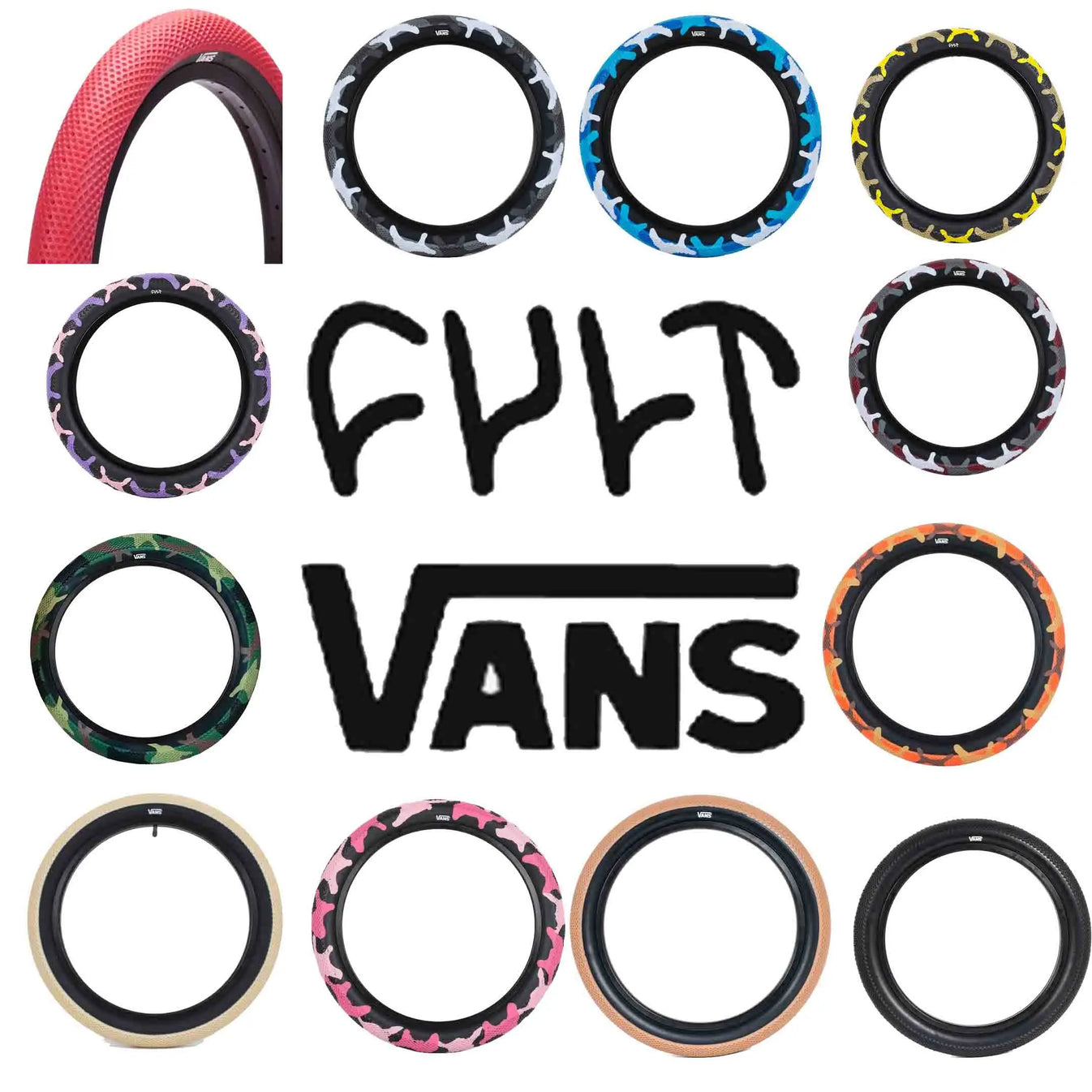 Cult x Vans Tire 20" – Harvester Bikes
