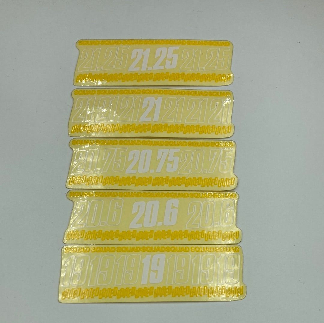 United Top Tube Sticker – Harvester Bikes