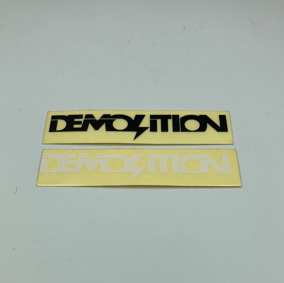 Demolition sticker 3” – Harvester Bikes