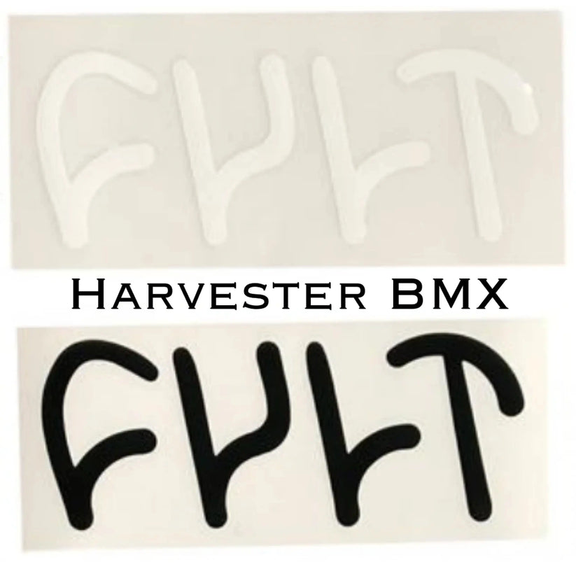 Cult Die-Cut Decal Sticker – Harvester Bikes