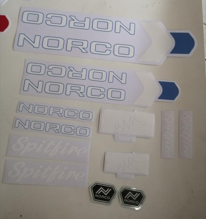Norco Spitfire Sticker Kit – Harvester Bikes